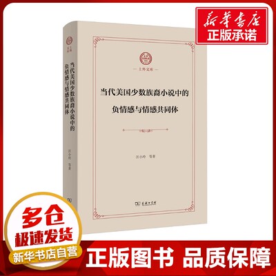 当代美国少数族裔小说中的负情感与情感共同体 汪小玲 等 著 文学理论/文学评论与研究文学 新华书店正版图书籍 商务印书馆