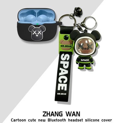 适用新款JBL WAVE BEAM2耳机保护套卡通动漫软壳硅胶jbl wave beam2耳机保护壳jblwavebeam2耳机套卡通潮壳
