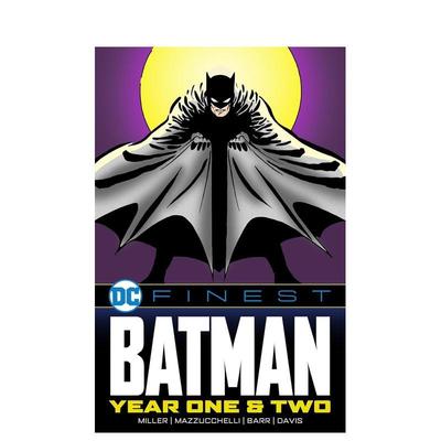 【预售】蝙蝠侠：第一年与第二年 Batman: Year One & Two 英文进口原版漫画图书Various外文图书籍