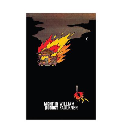 【预售】【复古经典美国哥特小说】八月之光 福克纳代表作 Light in August 英文进口原版文学小说外文图书William Faulkner