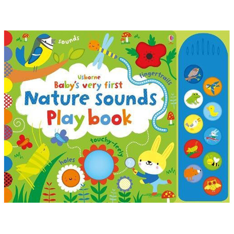 【现货】【Baby’s Very First Sounds Playbook】 Nature ，【发音玩乐书】自然 英文儿童图书_虎窝淘