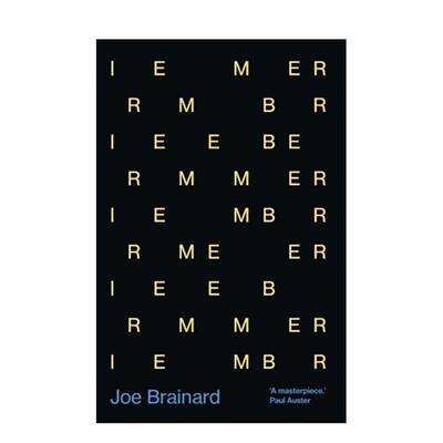 【现货】我记得I Remember 美国艺术家&诗人Joe Brainard自传 英文进口原版文学散文 简短性文字捕捉日常细节和瞬间 经典之作JOE