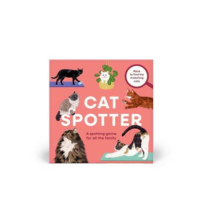 【预售】猫咪观察家：观察力游戏 Cat Spotter: A Spotting Game 英文进口原版图书籍外文正版Alissa Levy