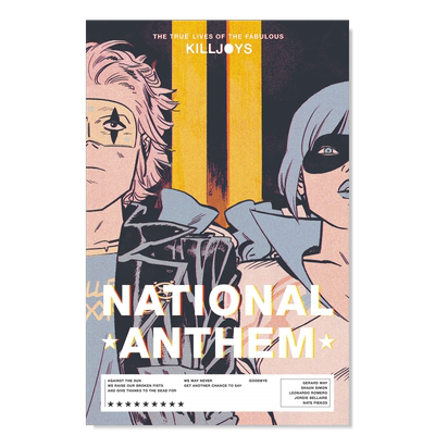 【预售】梦幻般的杀戮者的真实生活：国歌美国版 The True Lives of the Fabulous Killjoys: National Anthem英文漫画原版图书进