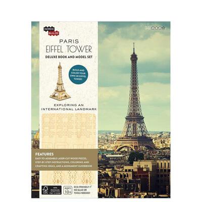 【现货】【Incredibuilds:】【神奇制作】巴黎 艾菲尔铁塔 套装