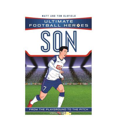 【现货】【足球英雄系列】孙兴慜 【Ultimate Football Heroes】Son Heung-min 英文进口原版青少年读物 3岁-6岁Matt & Tom Oldfi