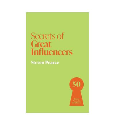 【预售】影响力人士的秘诀【Secrets of Success】Secrets of Influential People 英文进口原版生活类图书Steven Pearce外文