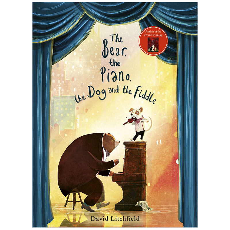 【现货】The Bear, The Piano, The Dog and the Fiddle熊,钢琴,狗和小提琴英文原版图书籍进口正版儿童绘 ...
