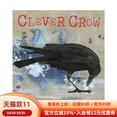 【预售】聪明的乌鸦Clever Crow 英文进口原版儿童绘本图书 6-9岁 Candlewick Press 动物生态环保