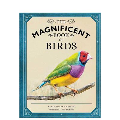 【预售】瑰丽的鸟类科普书The Magnificent Book of Birds英文进口原版儿童绘本图书Weldon Owen百科