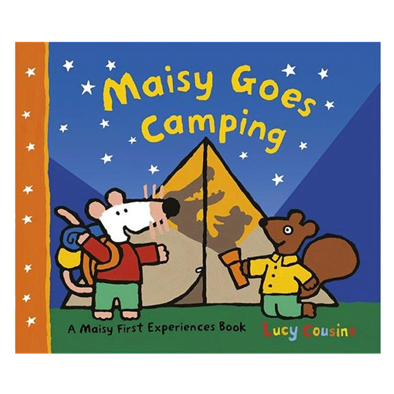 【预售】 Maisy系列 Maisy Goes Camping: A Maisy First Experience Book小鼠波波去露营英文 ...