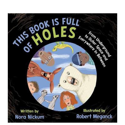 【现货】这本书千疮百孔This Book Is Full Of Holes英文进口原版儿童图书6-9岁立体书NICKUM  NORA