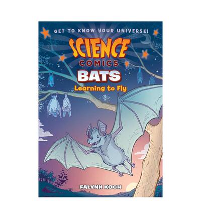 【现货】蝙蝠：学习飞行 【Science Comics】Bats: Learning to Fly 原版英文儿童漫画