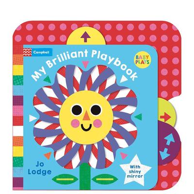 【预售】我的超棒游戏手册 My Brilliant Playbook【Baby Plays】 英文进口原版儿童趣味图书Campbell Books外文正版