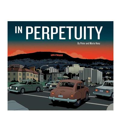 【预售】永恒之境 In Perpetuity 英文漫画进口原版外文图书籍正版 融合黑色电影风格与希腊神话悬疑图像小说Peter Hoey Maria Ho