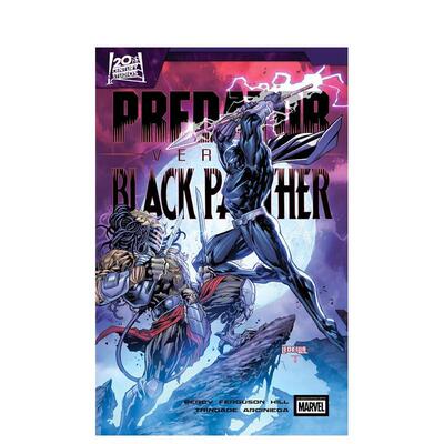 【预售】漫威 掠食者大战黑豹 PREDATOR VS. BLACK PANTHER 英文进口原版漫画正版图书籍Ken Lashley  Benjamin Percy  Chris All
