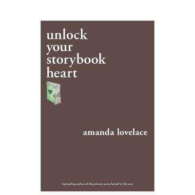 【预售】【你是自己的童话】解锁你的故事心 Unlock Your Storybook Heart英文进口原版诗歌外文图书Lovelace  Amanda ; Ladybook