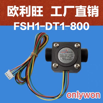 工厂直销 欧利旺水流量传感器  FSH DT1 800 流量计