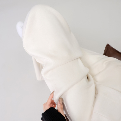 2025年冬季毛呢醋酸羊毛加厚直筒