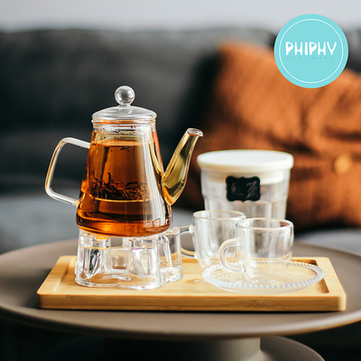 非非斜身方把花茶具底座泡茶器