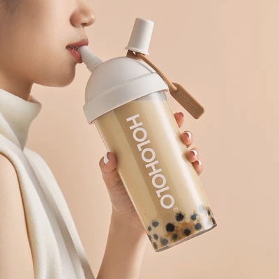 holoholo加粗吸管可吸珍珠奶茶杯