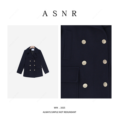 BRAID｜英伦风羊毛大衣08538