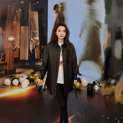 【恩佳】羊皮外套M1476