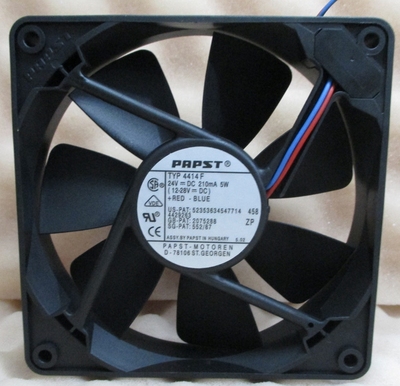 全新原装 PAPST 12025 TYP 4414F/4484F 24V 5W 高端设备散热风扇