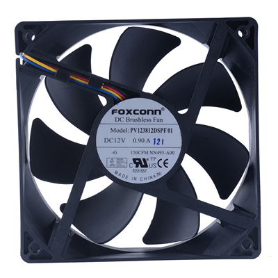 全新富士康 PV123812DSPF01 12038 12V 0.9A 4P接头散热风扇