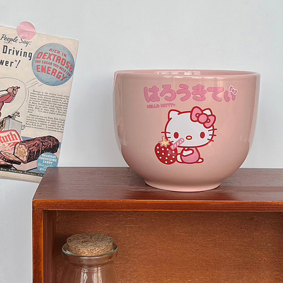 HelloKitty陶瓷汤碗沙拉碗kt猫