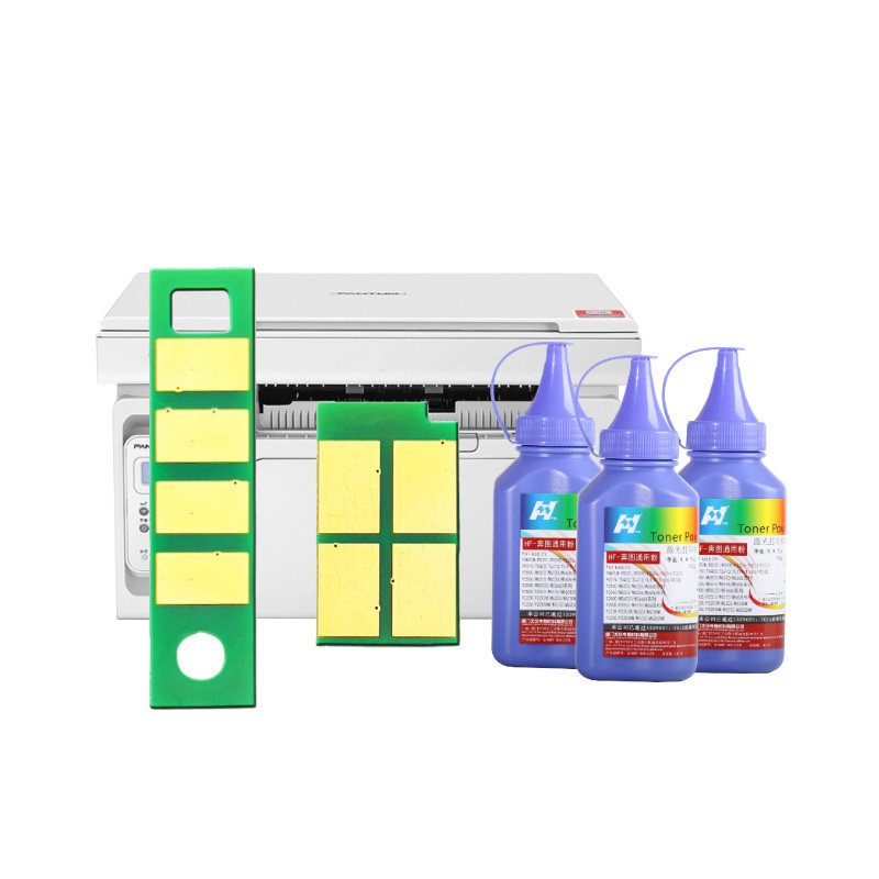 华铭奔图M6700dw粉盒芯片M7300FDN硒鼓TO400碳粉M7100dn P3320D P3302D P3010 3300 DL411 ...