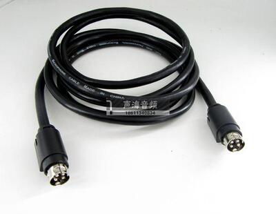 适用于漫步者R1700BT R1600TIII R1800T四芯主副音响连接线音箱线
