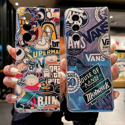 三星ZFold5卡通涂鸦软壳