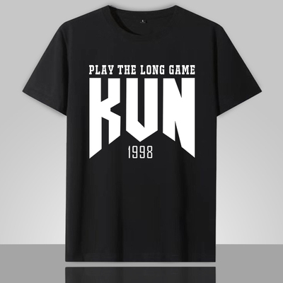 鸡你太美IKUN蔡徐坤小黑子CXK坤坤搞笑表情短袖T恤男女体恤衣服潮