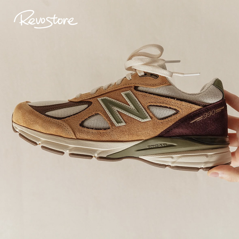 CNCPTS x New Balance 990v4 复古低帮男女跑步鞋简约休闲运动鞋
