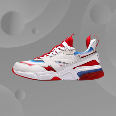 李宁休闲鞋女子秋季新款001启程系列舒适运动鞋AGLN246