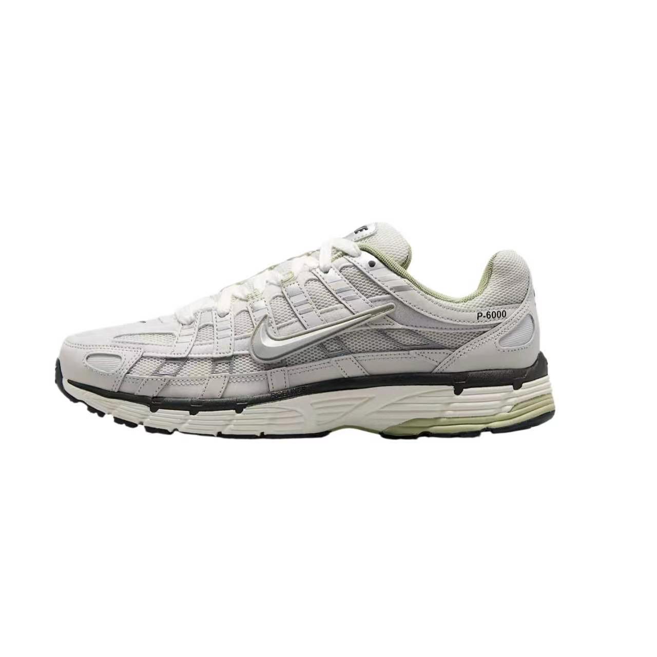 Nike P-6000 舒适圆头系带 皮革织物合成革减震IV5761-094