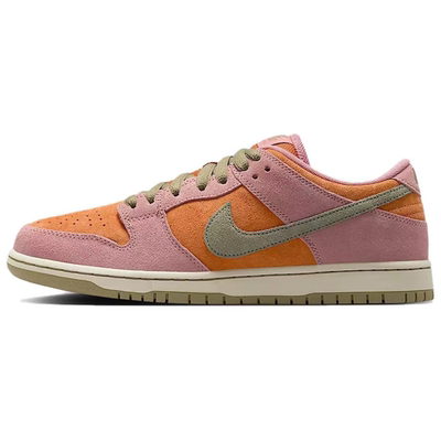 Nike舒适百搭薄底 防滑耐磨 低帮 板鞋 男女同款 绿红 HJ4135-600