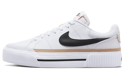 耐克Nike Court Legacy舒适百搭低帮板鞋女款白黑棕DM7590-100