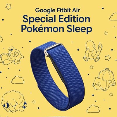 美国直邮fitbit Air Pokemon宝可梦联名智能健康手环心率睡眠监测