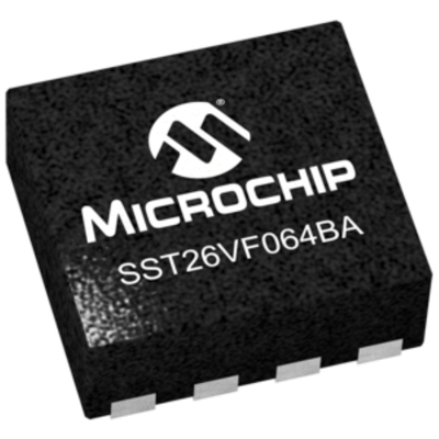 SST26VF064BEUI-104I/MF/SST26WF064CT-104I/MF