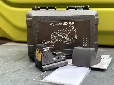 金属光学红点RMR非全息20MM卡槽高透光增高精准模型弹弓玩具备件