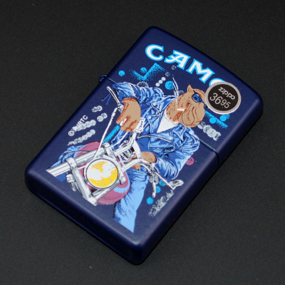 Zippo1998年骆驼骑哈雷打火机