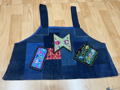 民族风衣服连衣裙外套土布拼接衣服裤子马甲百褶裙吊带马甲