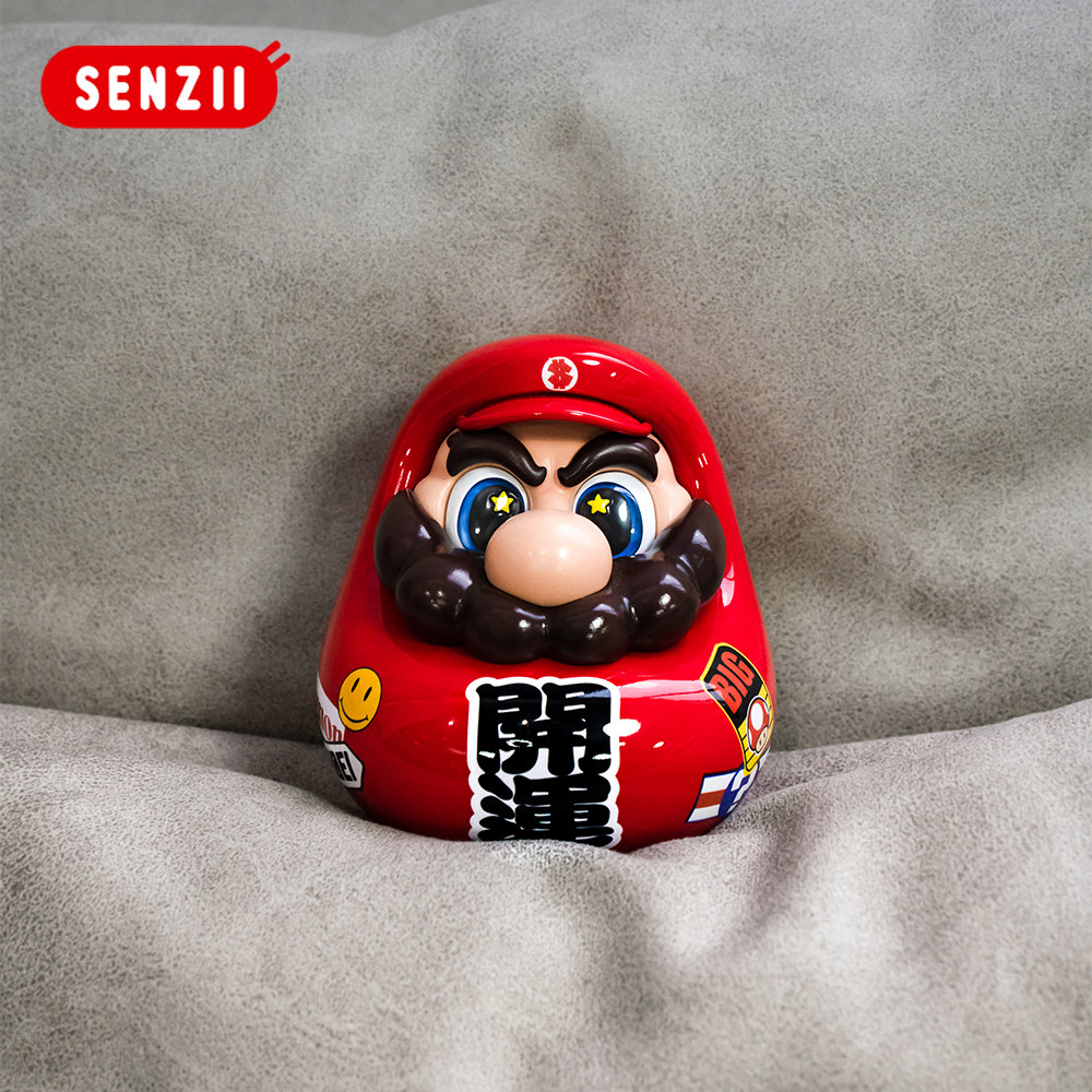SENZII千記商行·财神院子超级达摩开运手办礼物收藏现货