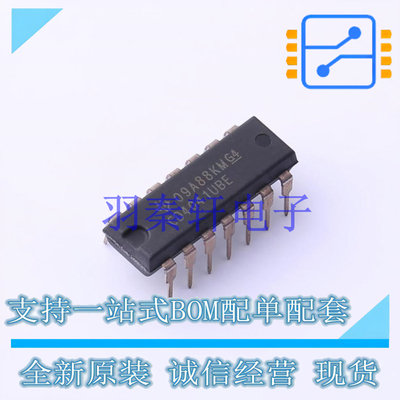 缓冲器/驱动器/收发器 CD4041UBE PDIP-14 TI 全新原装进口