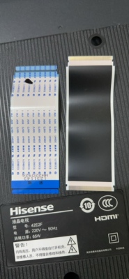 海信42E2F 43V1F排线 屏线1231143配HD425Y1F71 HV430HFB-N10一对