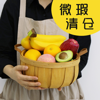 甜品台拍照道具仿真水果模型