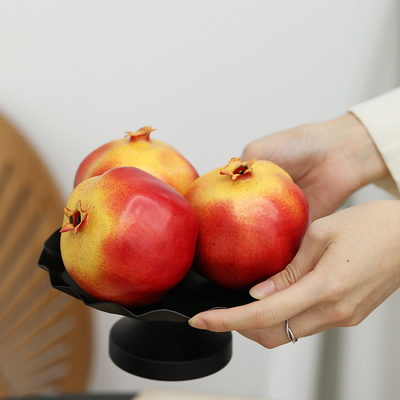 仿真石榴模型美食摄影道具