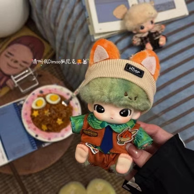 仅娃衣】适用DIMOOWORLD新生日记搪胶挂件娃衣尼克狐玩偶衣服